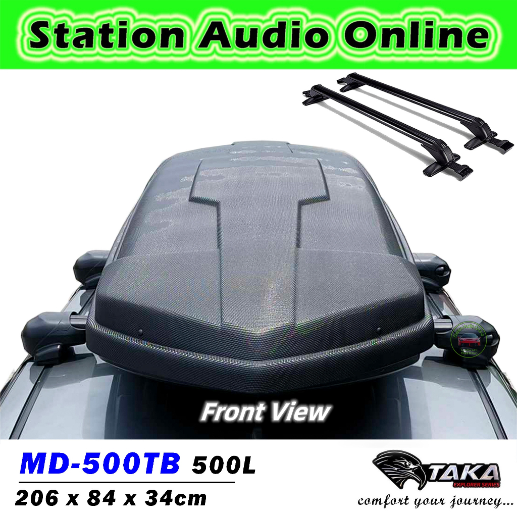 TAKA MD-500TB Bubble Design Car Roof Box [Special Edition] [XXL Size ...