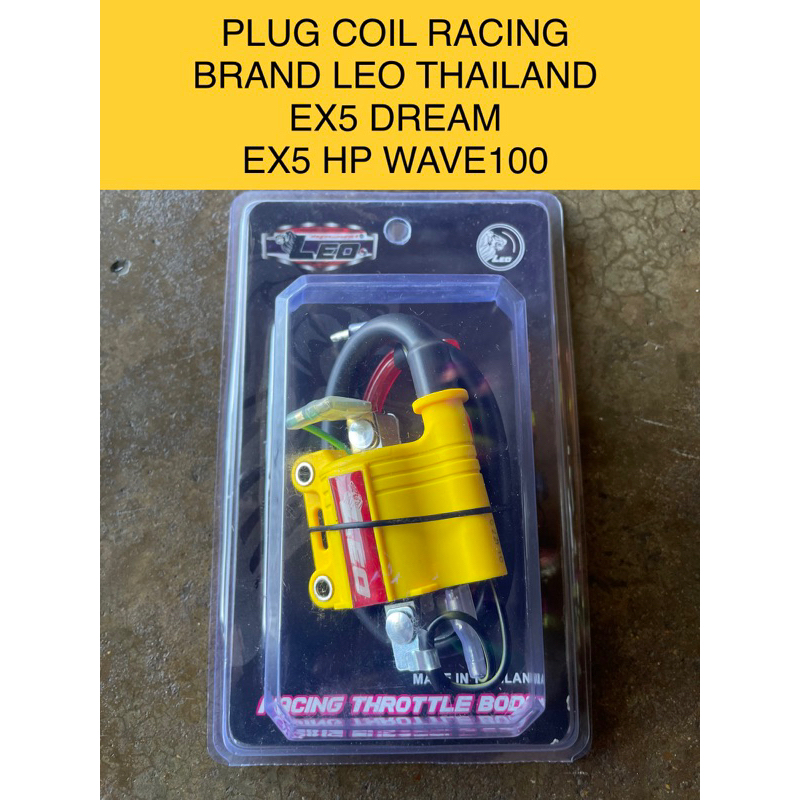 BODY COIL PLUG COIL IGNITION COIL RACING LEO THAILAND FOR EX5 DREAM ...