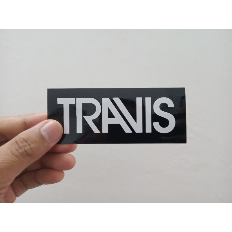Sticker Travis Band ( Sticker Cutting / Outdoor ) | Shopee Malaysia