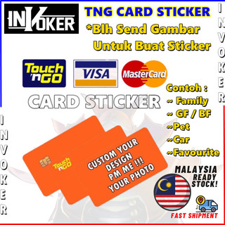 Custom Made Sticker - ATM Card Sticker - ACCESS Card Sticker - Touch n ...