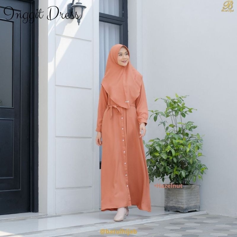 Inggit dress Batul hijab | Shopee Malaysia
