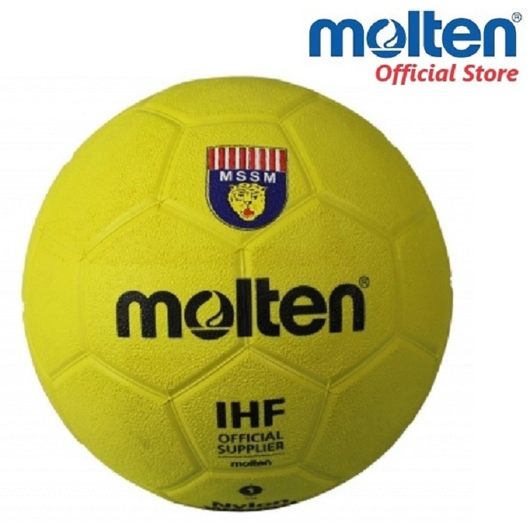 [Free Nylon Bag] Handball Size 1 - Molten H1R Junior Rubber (MSSM ...