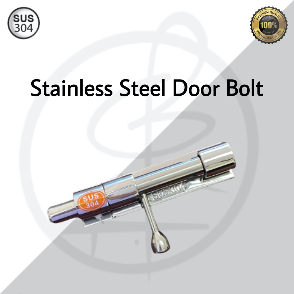 [SHIP IN 1 DAY] SUS304 Stainless Steel Door Bolt/ Fatty Bolt Gate Door ...
