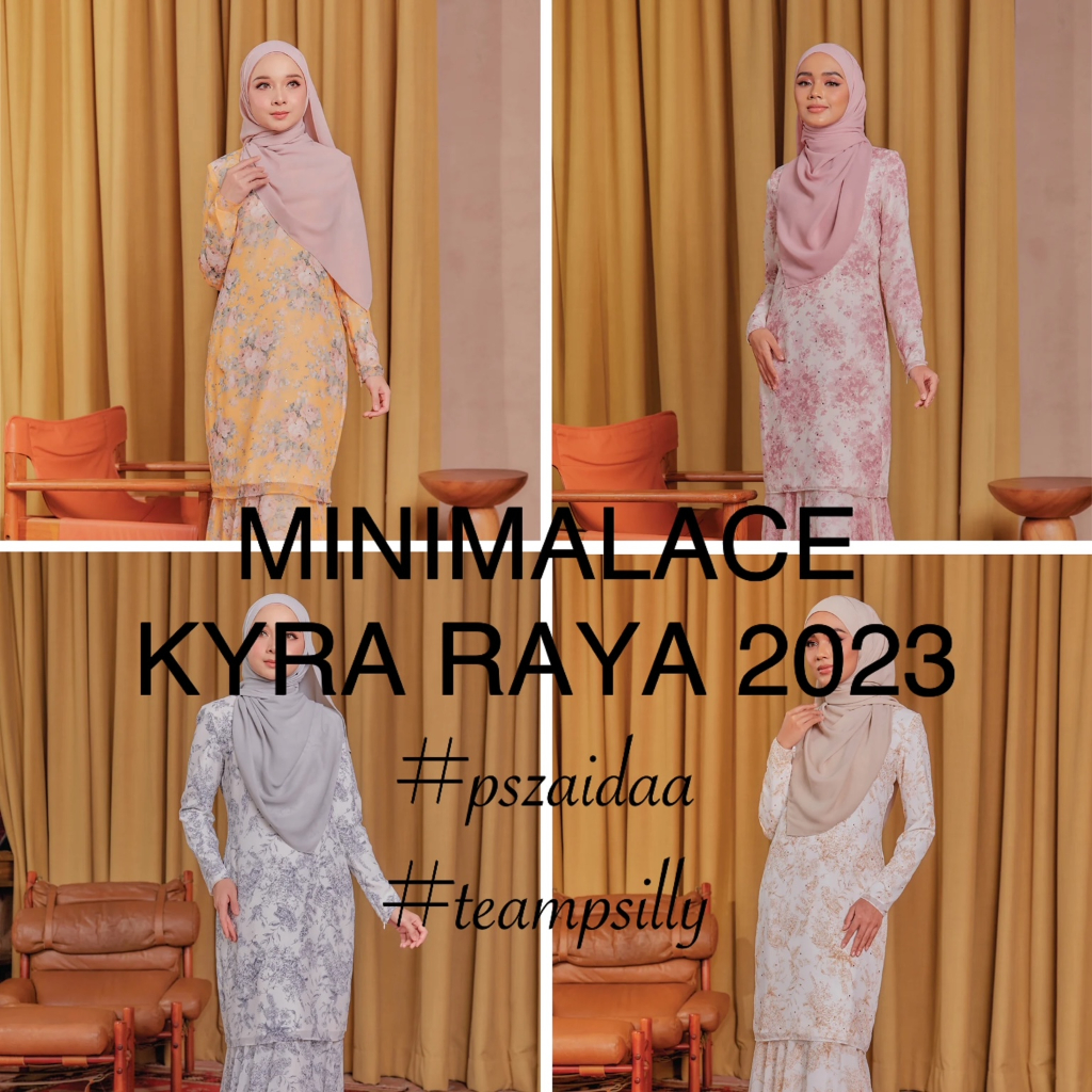 MINIMALACE 2023 KURUNG KYRA RAYA [3RD ALBUM] | Shopee Malaysia