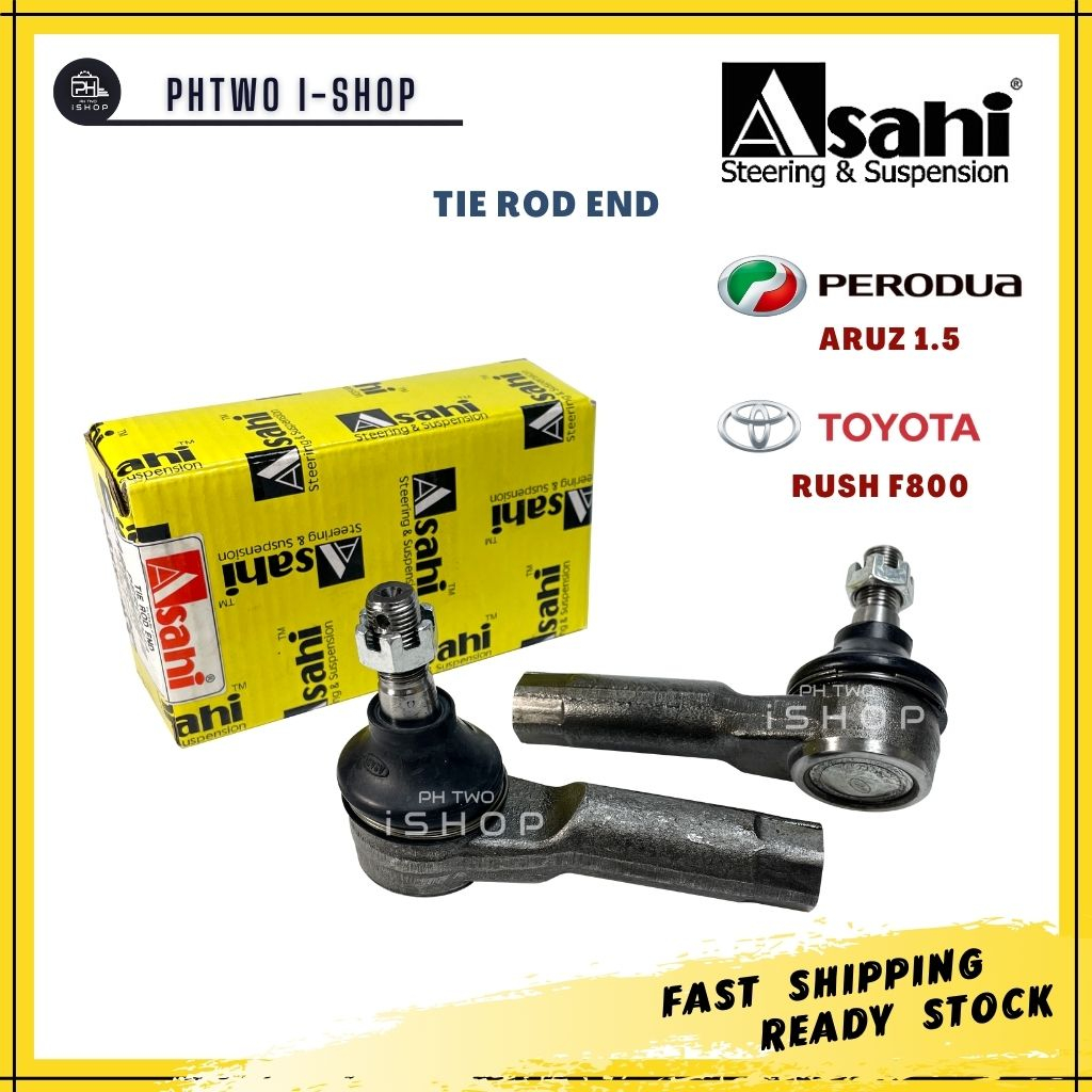 TIE ROD END - PERODUA ARUZ 1.5 TOYOTA RUSH F800 ASAHI ASE 20-013 (45046 ...