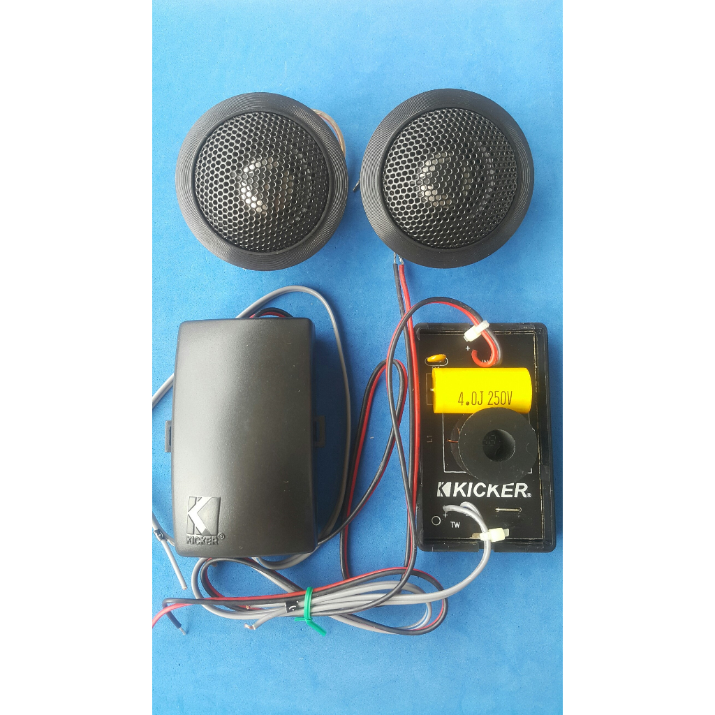 ONE PAIR original OEM Europe Titanium dome tweeters (with branded ...