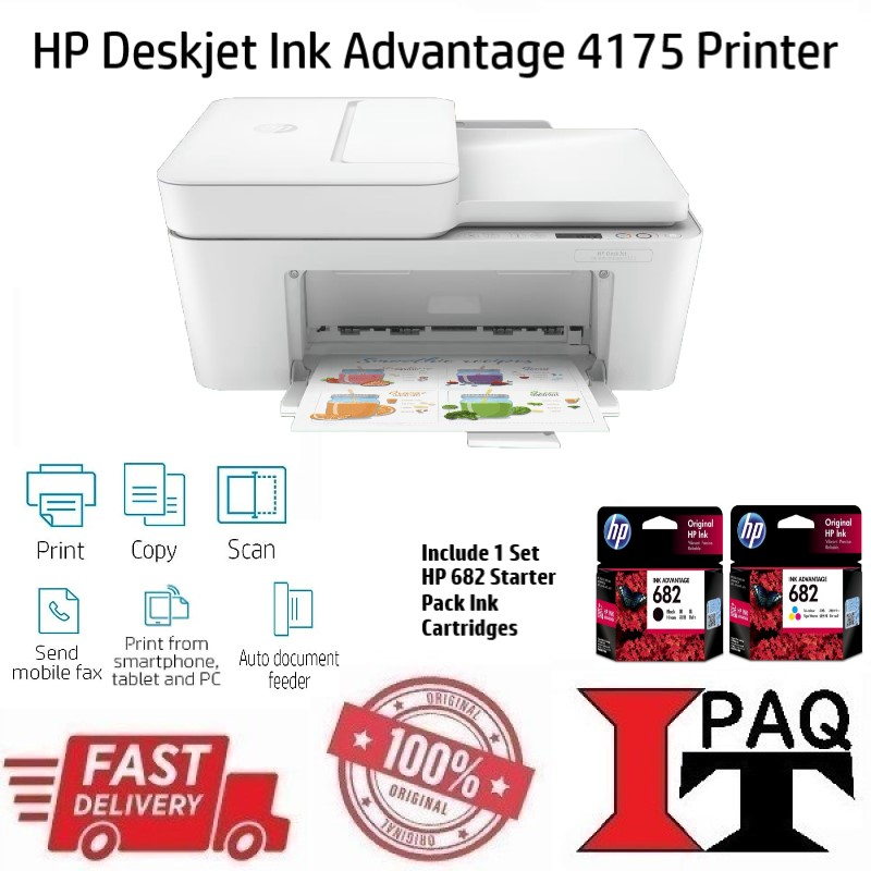 HP DeskJet Ink Advantage 4175 All-in-One Printer | Shopee Malaysia