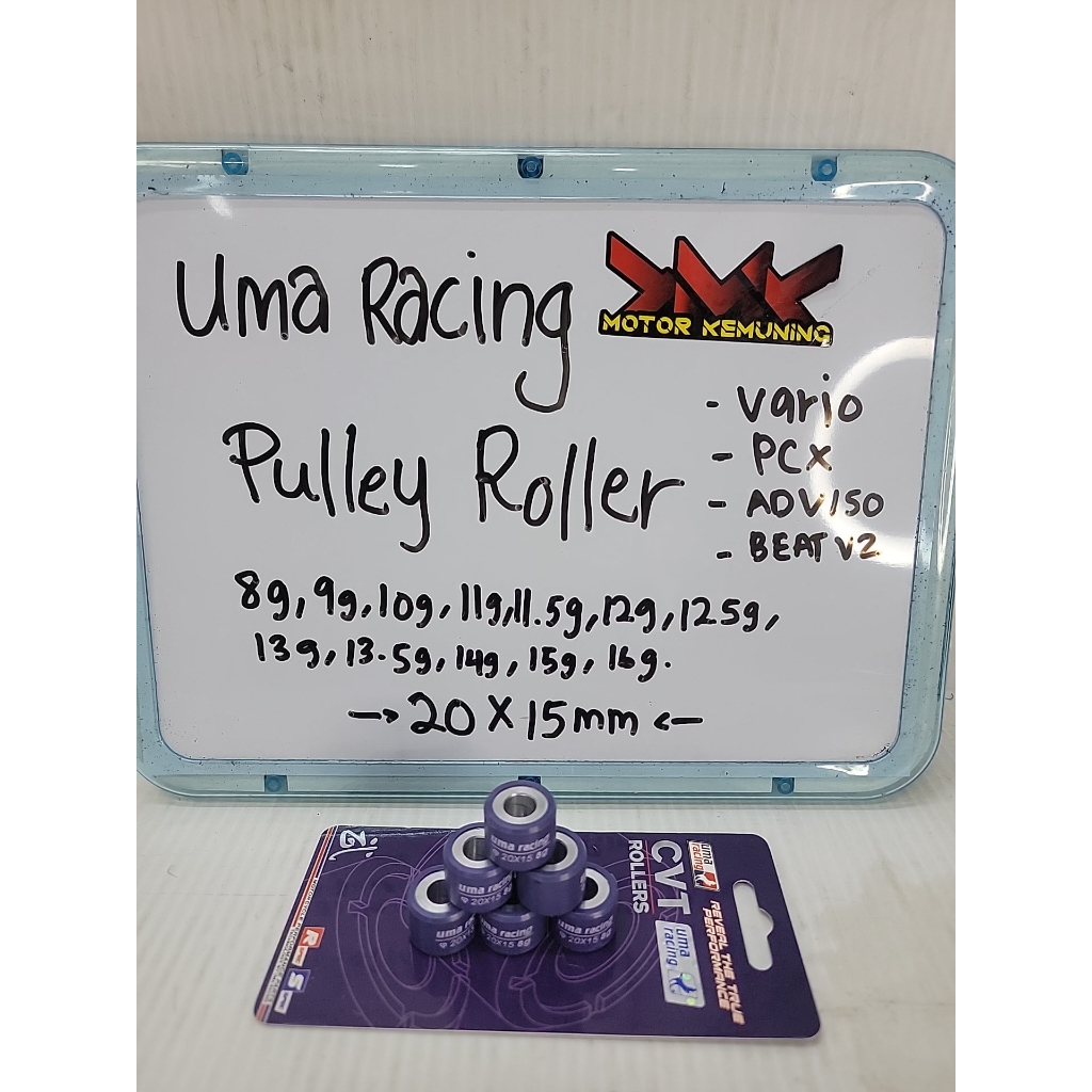 ROLLER PULLEY ROLLER UMA RACING 20X15 ROLLER PCX VARIO ADV150 AD160 ...