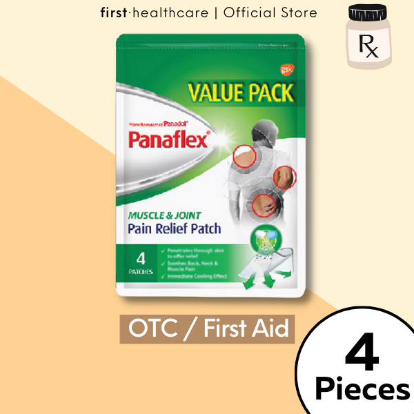 [READY STOCK!] Panaflex Muscle & Joint Pain Relief Patch Immediate ...