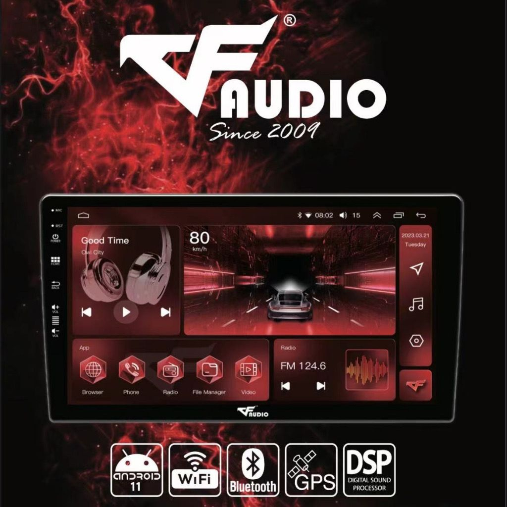 VF Audio Ruby Red Series Android Player QLED 2+32GB Android 11 Octa ...