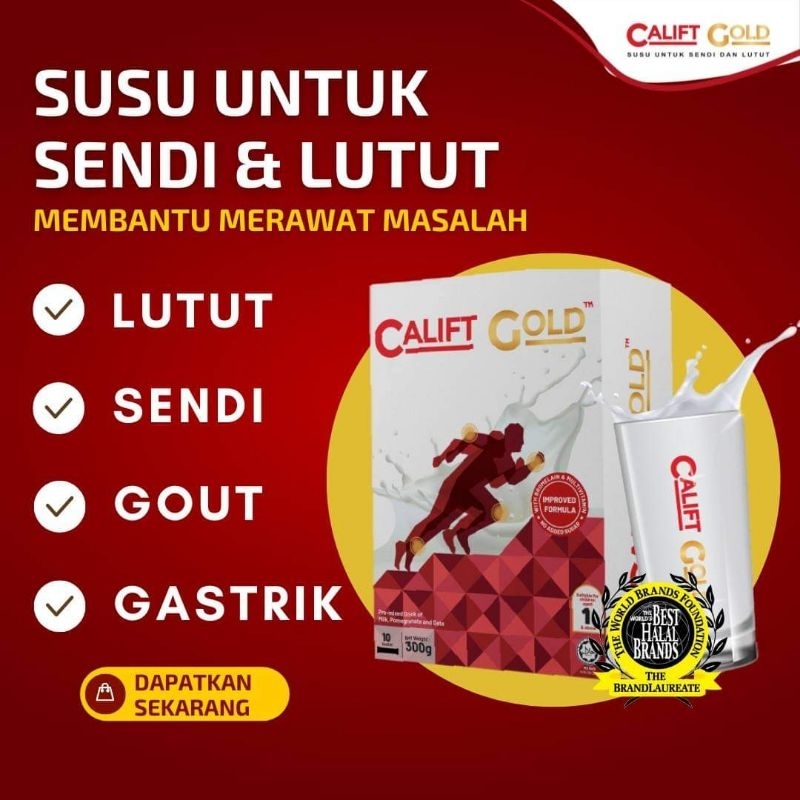FREE SHIPPING‼ CALIFT GOLD ( SUSU SAKIT SENDI & LUTUT) | Shopee Malaysia