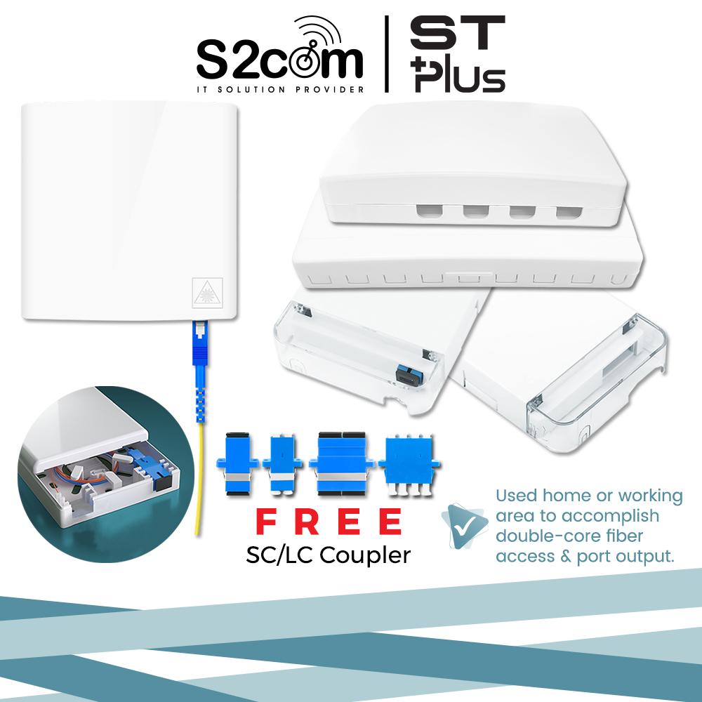 Indoor Fiber Wall Socket Simplex Duplex 1/2/4/8 Ports FTTH Fiber Optic ...