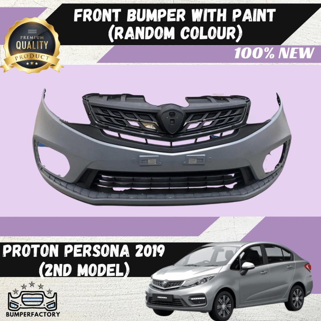 Proton Persona VVT 2019 Facelift (2nd Model) Front Bumper PP Plastic ...