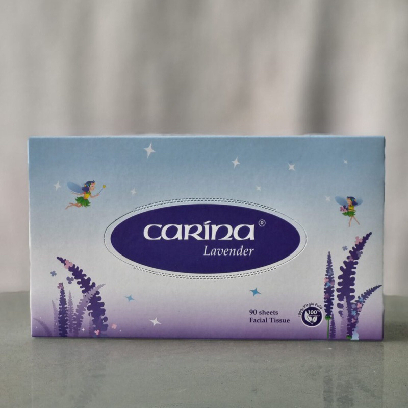 Carina Box Pack Facial Tissue - Unscented 4 box X 2 ply | Shopee Malaysia