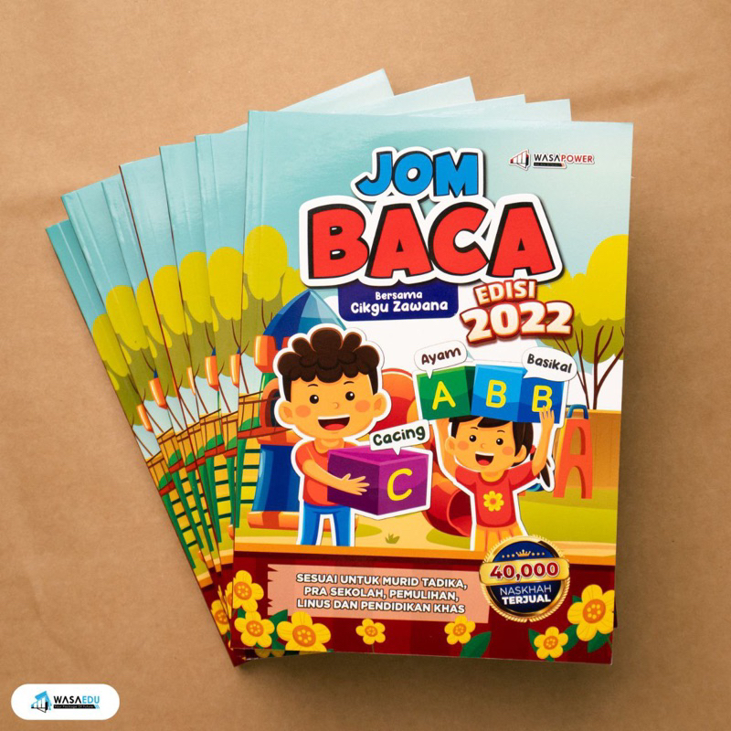 [READY STOCK] Jom Baca Bersama Cikgu Zawana Edisi 2022 l Buku Suku Kata ...