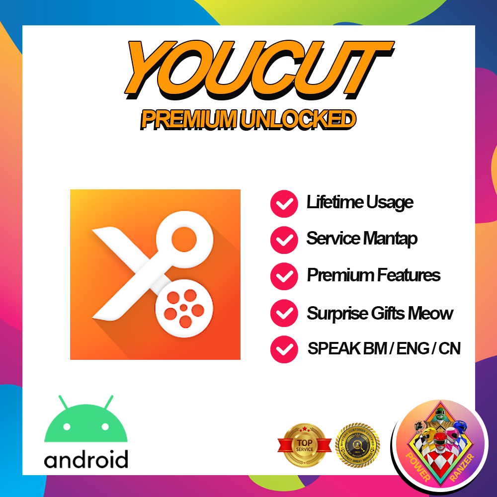 YouCut FOR ANDROID 👑[ LIFETIME PREMIUM]👑[NO VIRUS]👑[100% WORKING ...
