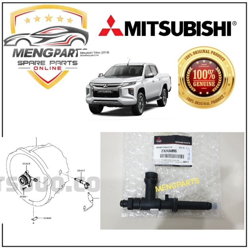 ORIGINAL MITSUBISHI TRITON 2.4 MIVEC 4N15 2019Y UP CLUTCH PUMP ADAPTER ...