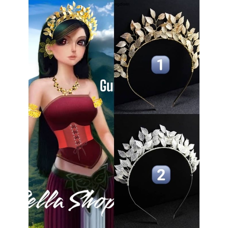 SUBANG PUTERI GUNUNG LEDANG LINTANG GANDIK GENDIK EARRINGS CROWN ...