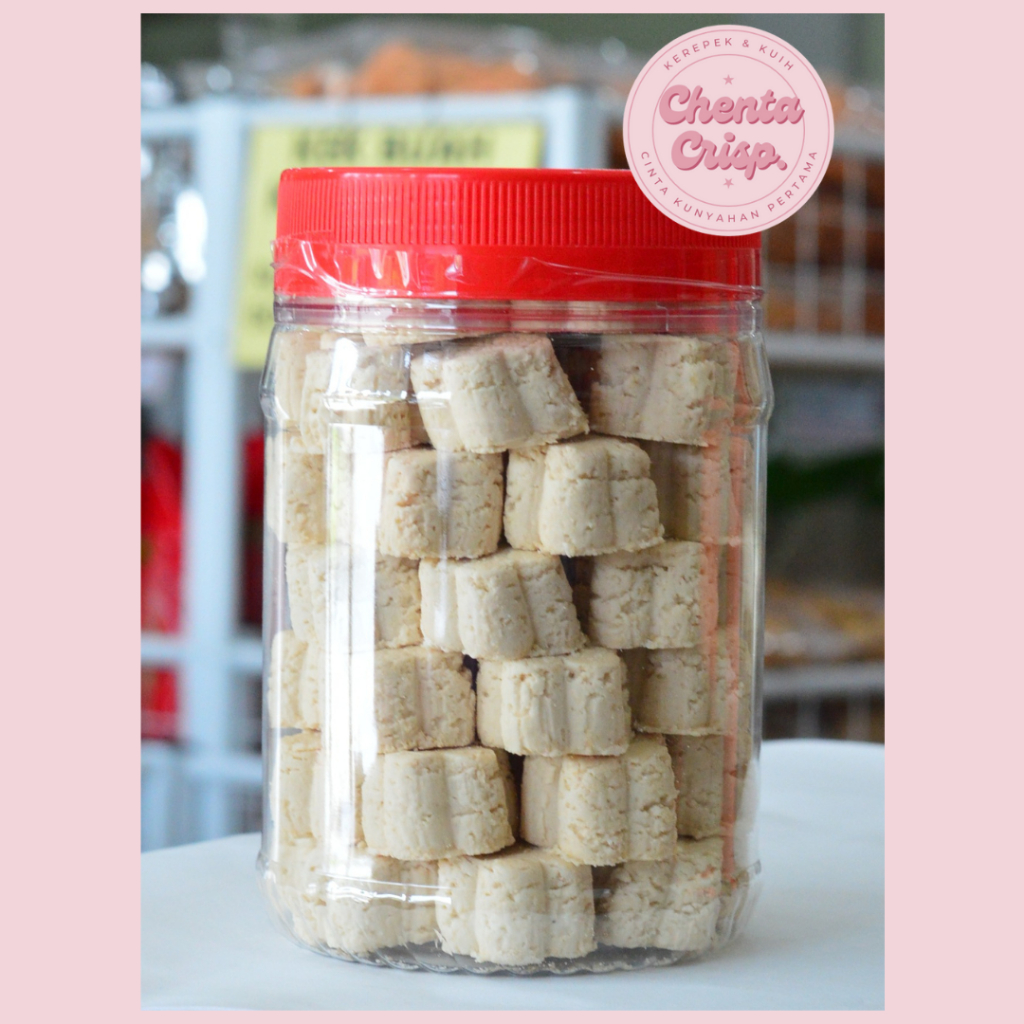 Kuih Bangkit/Bakar Santan/Original/Gula Melaka/Kelapa/Kerisik 30/40/50/60pcs+- (Chenta Crisp ...