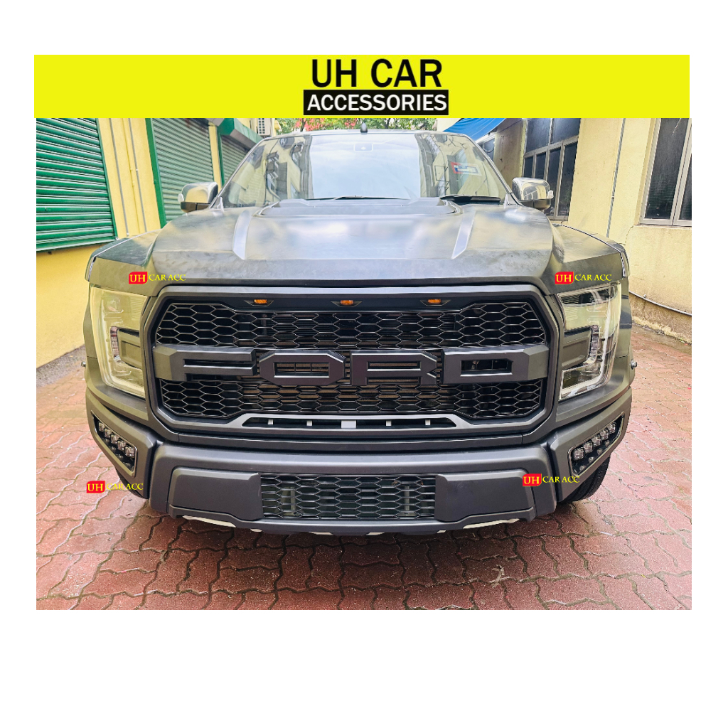 FORD RANGER T6 T7 T8 WILDTRAK RAPTOR CONVERT TO 2018 F150 BODYKIT ...