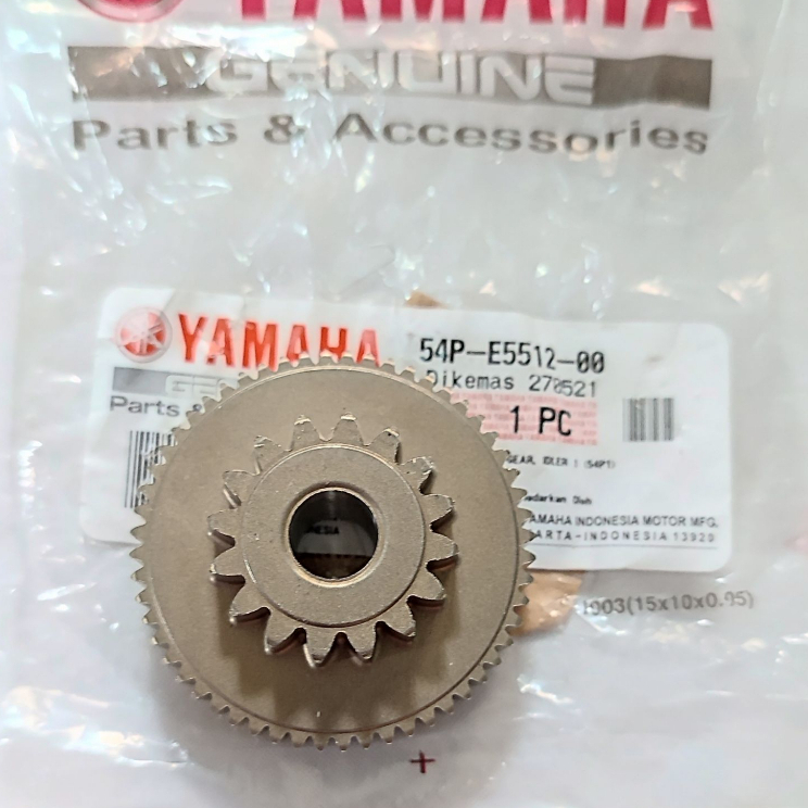 54P-E5512-00 YAMAHA EGO S IDLER GEAR ORIGINAL HLY IDLE | Shopee Malaysia