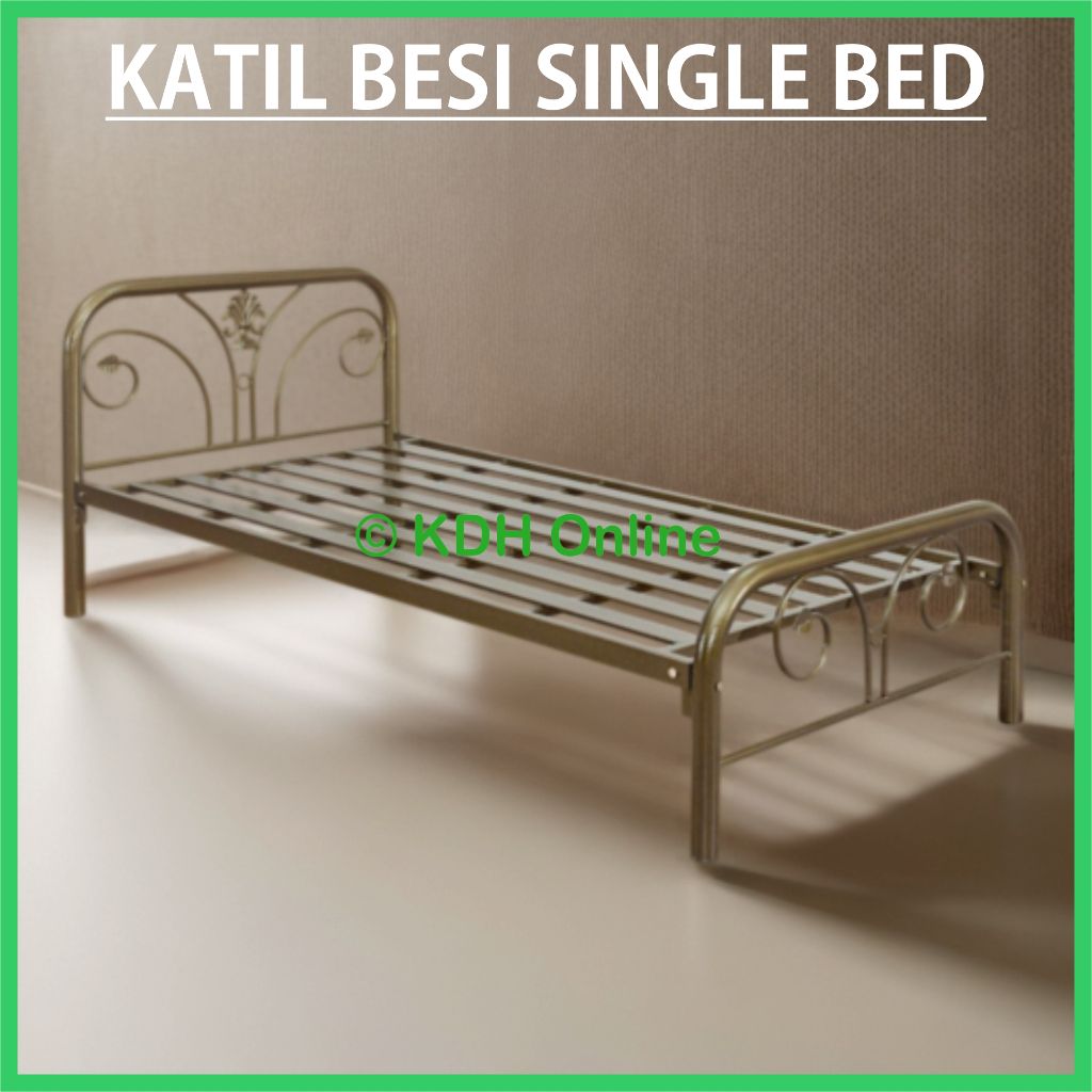 (KDH Online)KD 1102 Super Single bed Lantai Besi/Katil Single/Single Bed Frame/Katil hostel ...