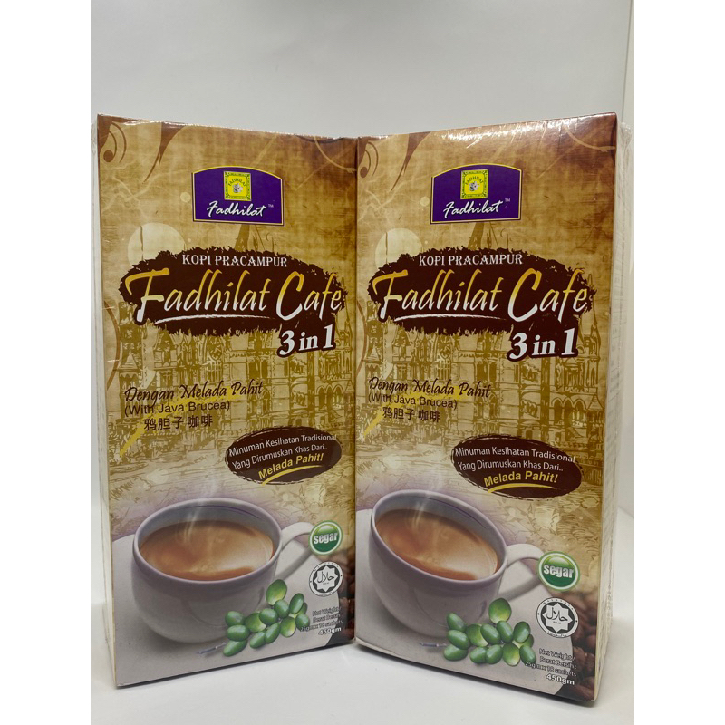🔥ONE AND ONLY🔥 FADHILAT CAFE 18 Sachet (Melada Pahit) | Shopee Malaysia