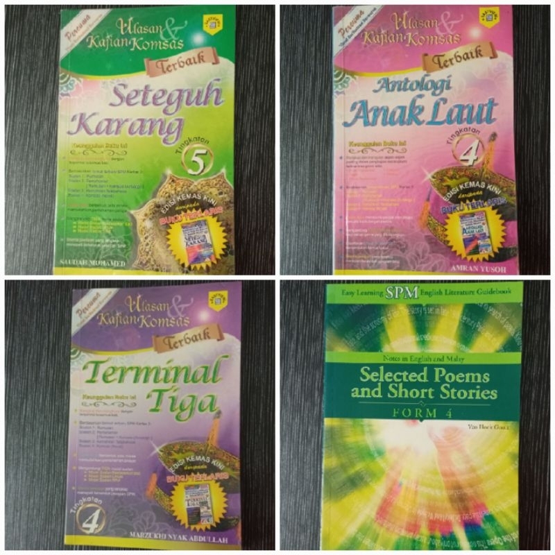 Old Books Edition SPM Books Form 4&5 (Notes & Exercises)/Edisi Buku ...