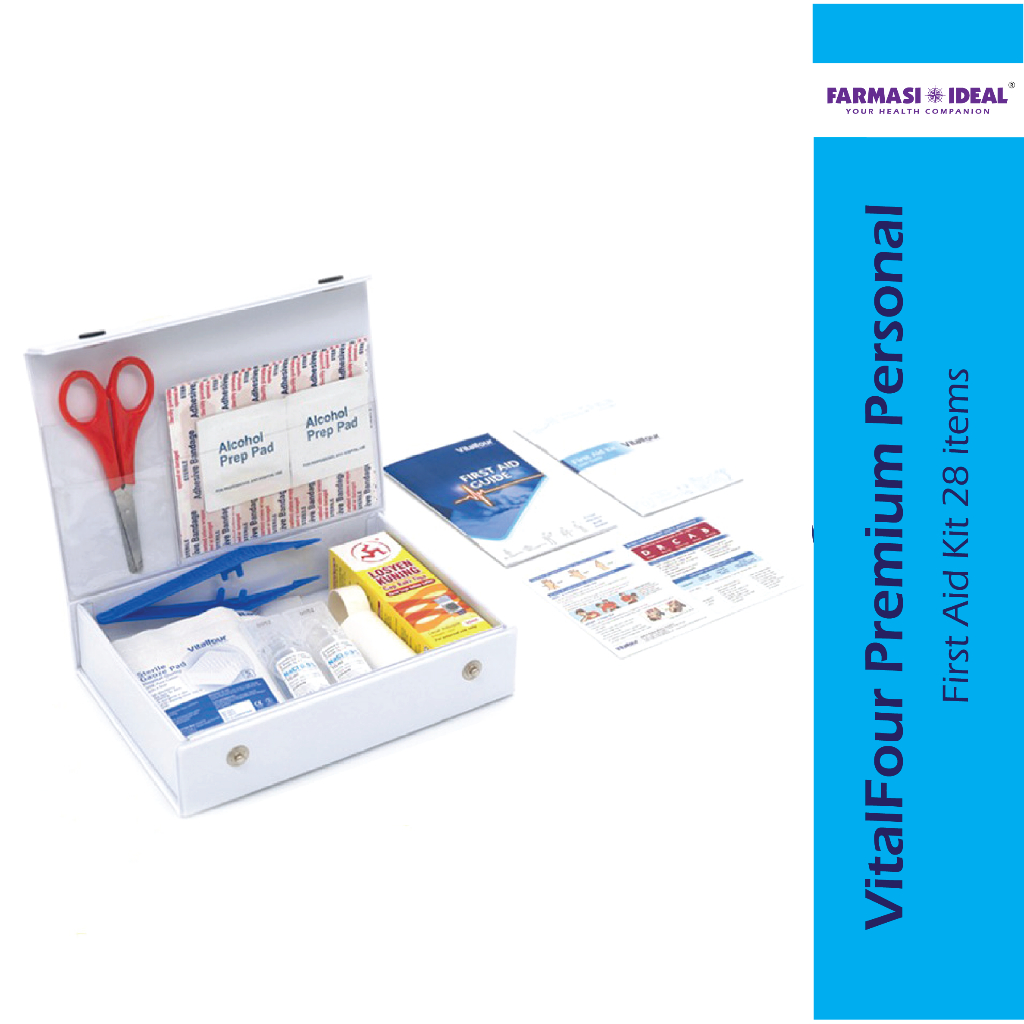 VitalFour First Aid Kit Lite for Individual and E-Hailing | Shopee Malaysia