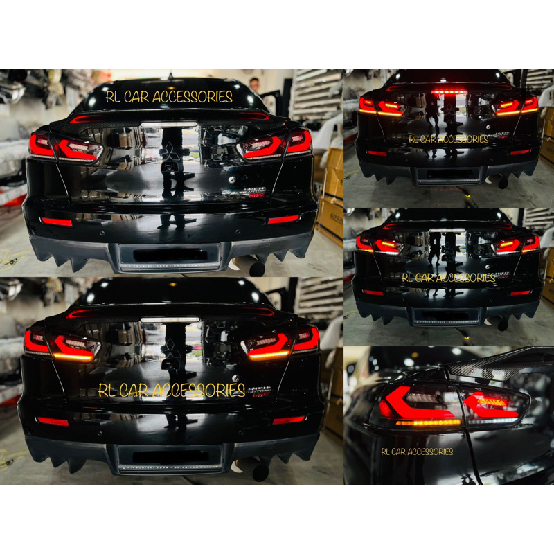 Mitsubishi Lancer GT EVO X Proton inspira led tail lamp light 2008 2009 ...