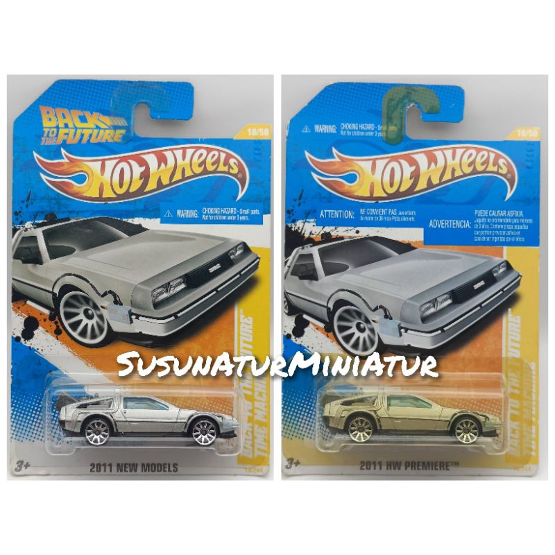 Hot Wheels Back To The Future Time Machine , DeLorean , 2011 New Models ...