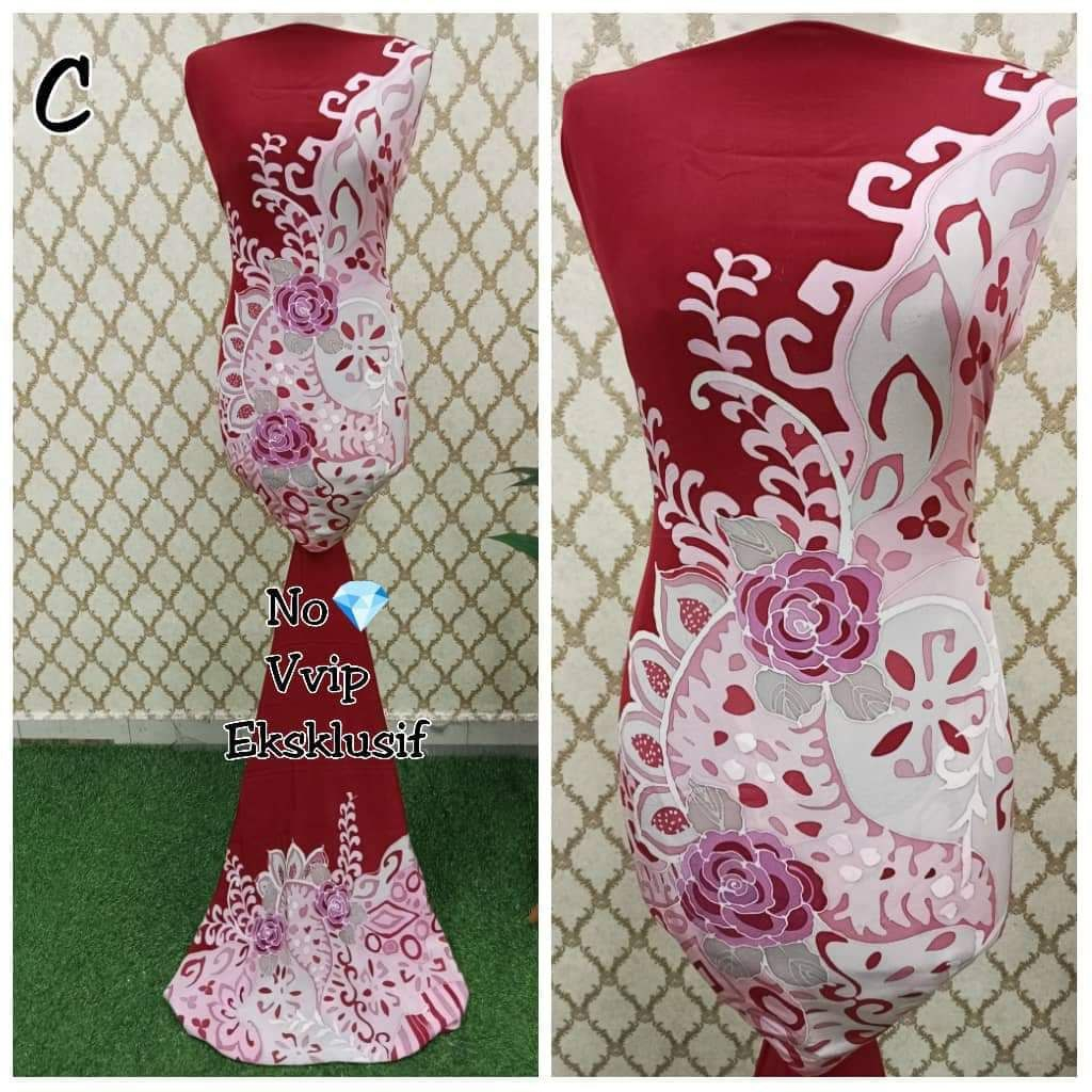 Batik Lukis Kelantan Sutera Crepe (Kain Pasang PreOrder) | Shopee Malaysia