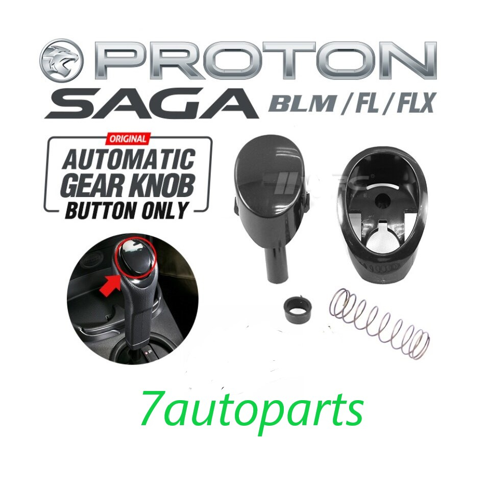 Original Spec Proton Saga BLM SV FL FLX Gear Knob Button / Cover ...