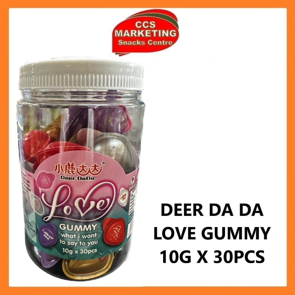 CCS Deer Da Da Love Gummy ( 10g x 30pcs ) | Shopee Malaysia
