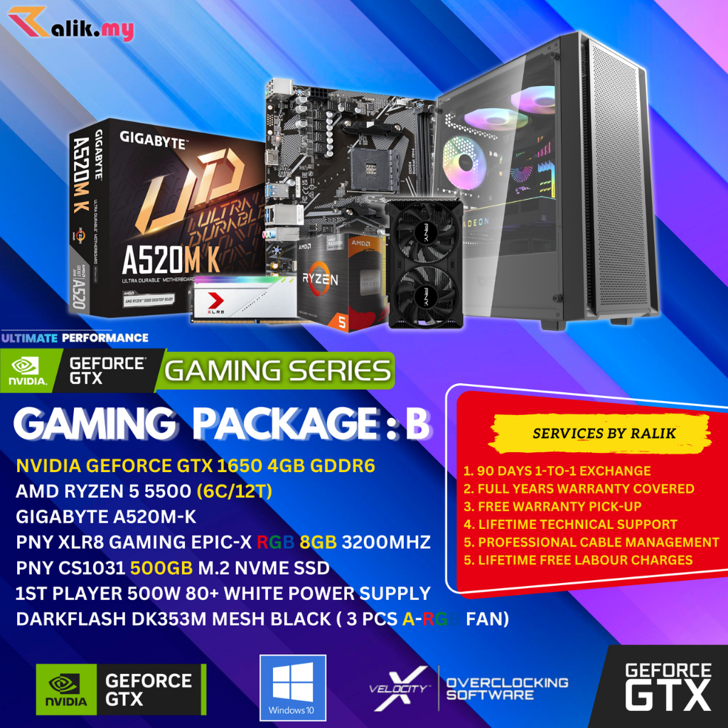 GAMING PC PACKAGE / CUSTOM PC / HOME PC / OFFICE PC / RYZEN / INTEL ...