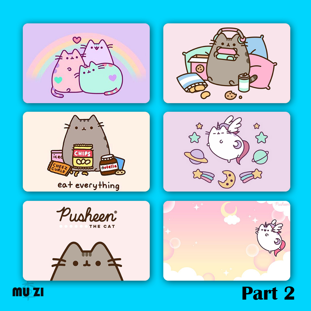 P.Cat TnG Card STICKER NFC STICKER (Part 2) Waterproof Thick Hard ...