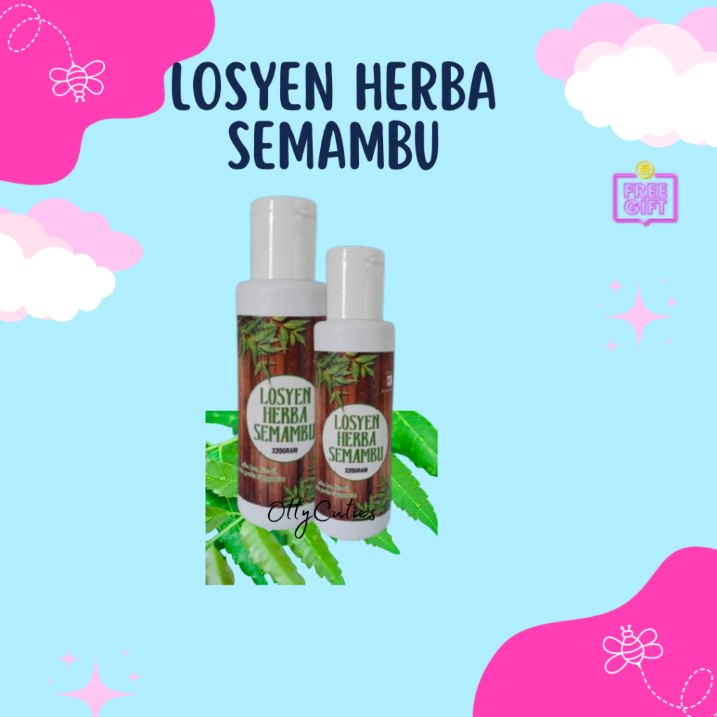 LOSYEN HERBA SEMAMBU | LOSYEN SUSUK MANJA | NEEM LOTION | CHICKEN POX ...