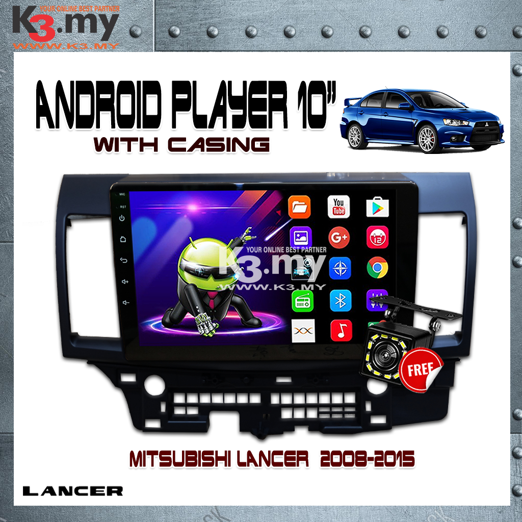 Mitsubishi Lancer 2008 & Proton Inspira 2010 10''1+16G Wifi Android ...