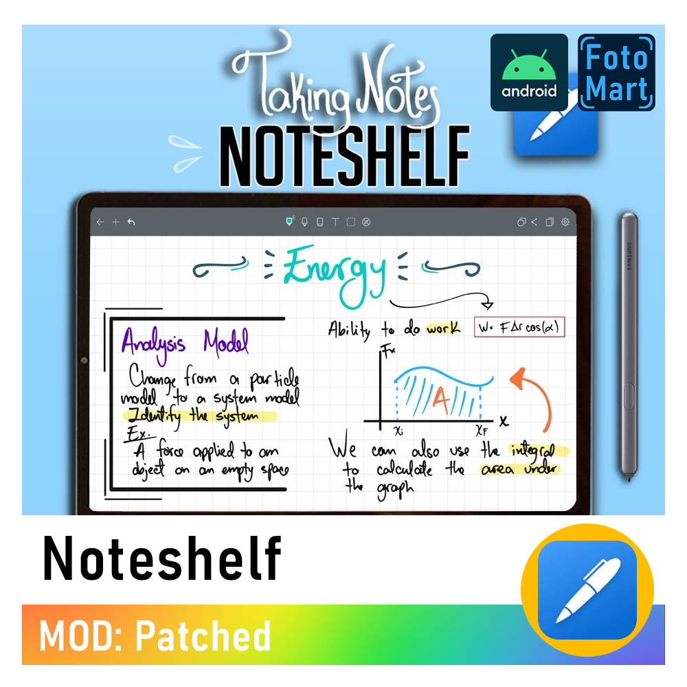 Noteshelf Digital Note Taking 💎 Mod App Lifetime Warranty Android App Productivity
