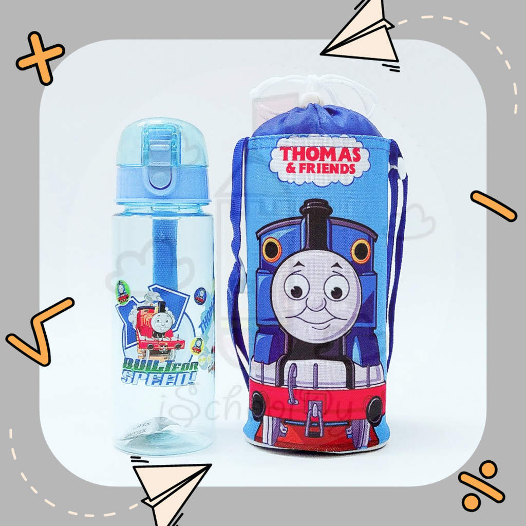 iSchoolDy Kids Thomas Water Bottle 470ML Water Bag Set | Shopee Malaysia