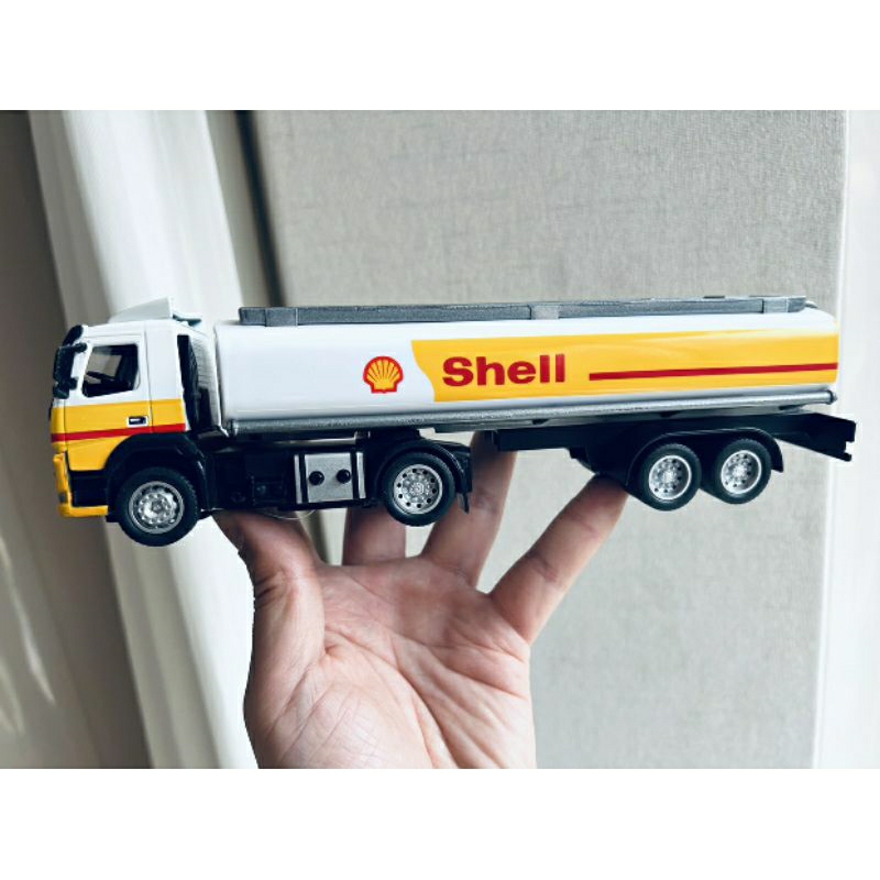 Shell Fuel Tank Shell Tow Truck Shell Lori 1/50 Diecast display model ...