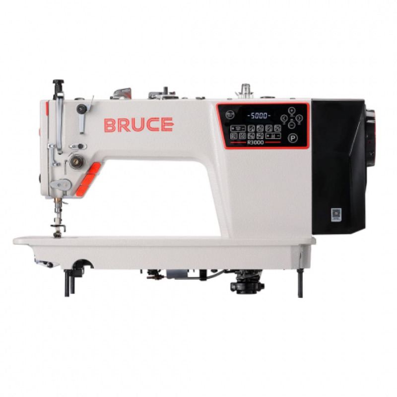 BRUCE R3000 COMPUTERIZED LOCKSTITCH SEWING MACHINE WITH ELECTRONIC ...