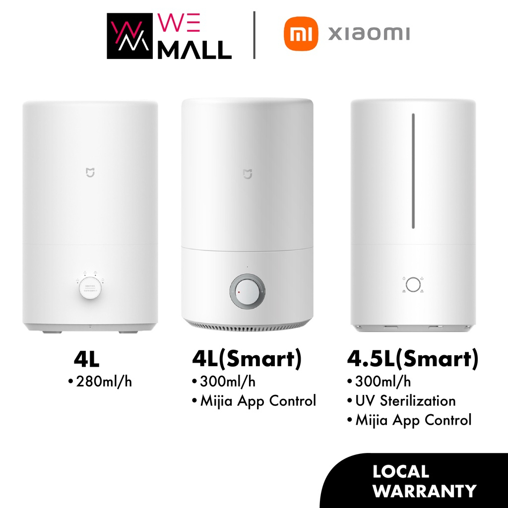 Xiaomi Mi Mijia Smart Humidifier Xiomi Humidifier UVC-C Instant Sterilize UV Sterilization (4L/4 ...