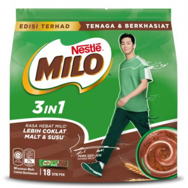 MILO Activ-Go Stick Pack ( 3in 1) - 30g x 18's | Shopee Malaysia