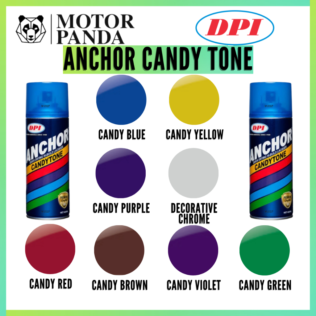 ANCHOR CANDY TONE CANDYTONE CAN SPRAY PAINT CAT SPRAY TIN CANDY RED ...