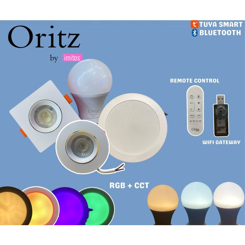 Oritz AI Smart Light Tuya Smart App Downlight Eyeball ABulb LED Imitos ...