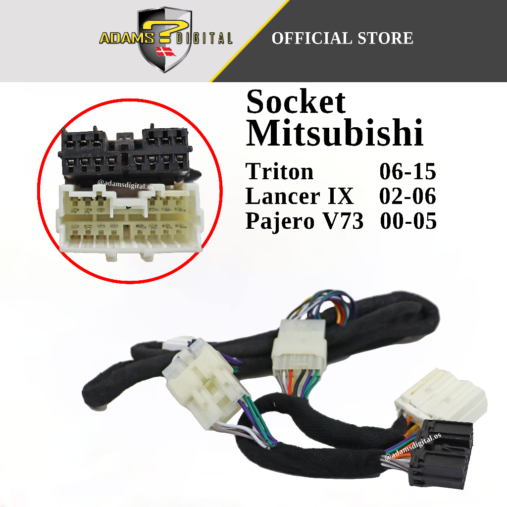 Dsp Cable Socket For Plug & Play Toyota Honda Nissan Perodua Proton ...