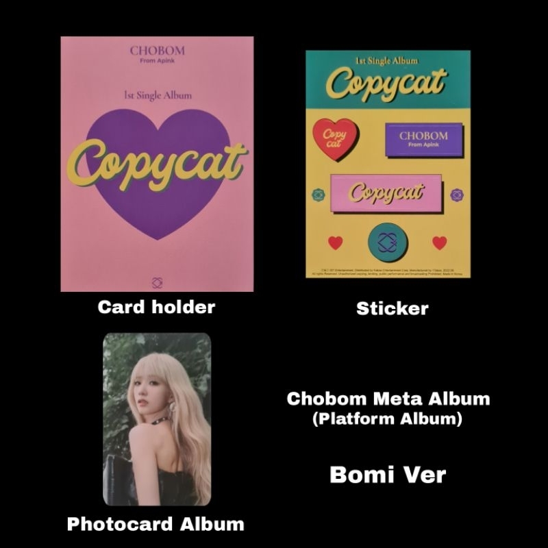 APINK CHOBOM COPYCAT META ALBUM OFFICIAL BOMI VER (PLATFORM ALBUM ...