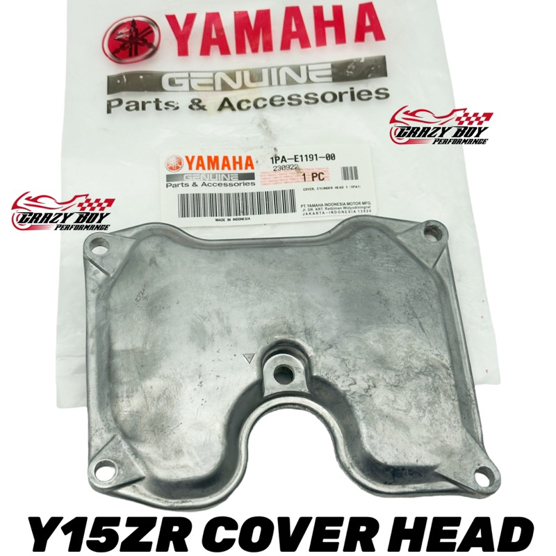 YAMAHA 100% ORIGINAL Y15ZR V1 V2 FZ150 CYLINDER HEAD COVER CAP STD 1PA-E1191 100% ORIGINAL ...