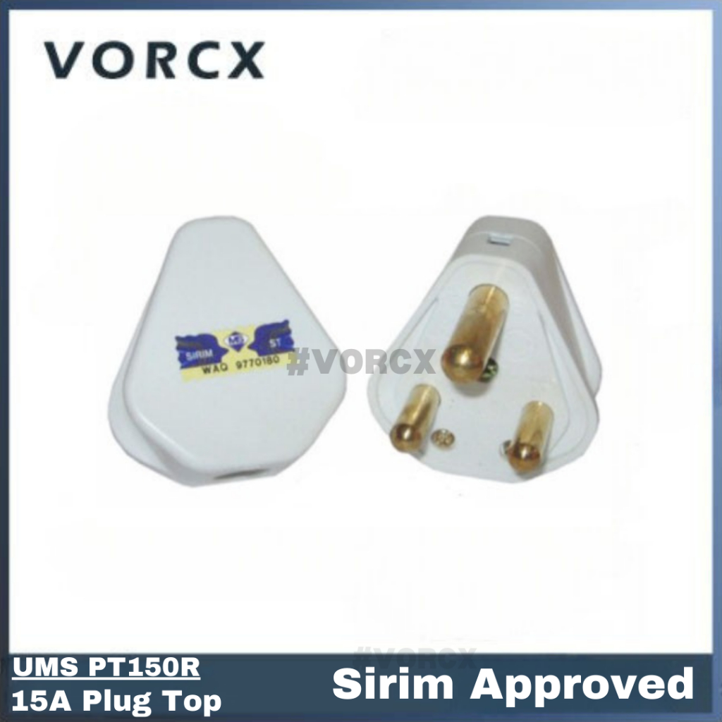 UMS PT150R 15A Plug Top w/ SIRIM | Shopee Malaysia